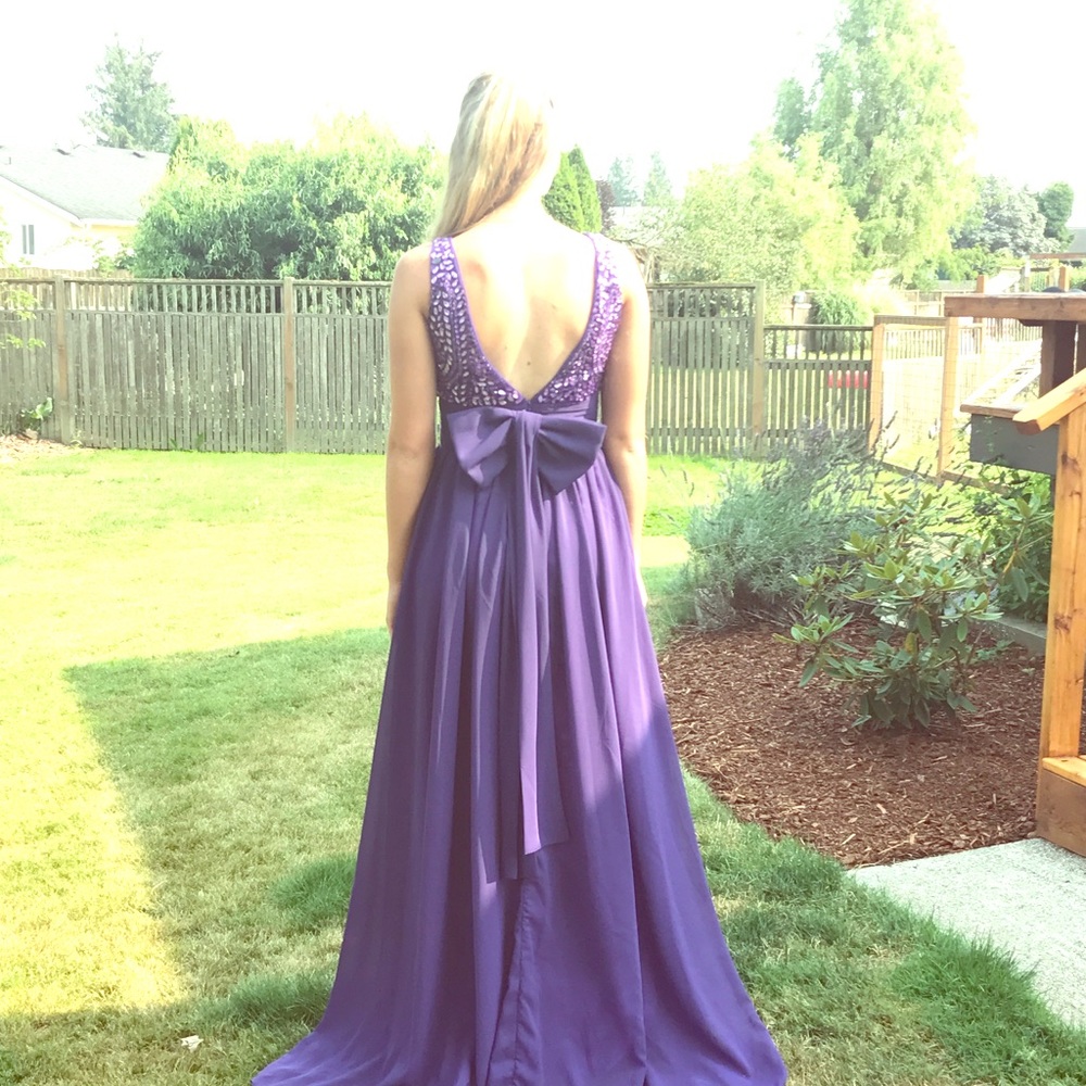 Purple Prom Dress - Gem
